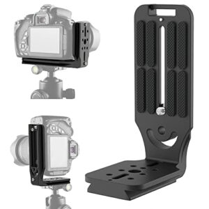 dslr camera l bracket quick release plate vertical horizontal switching tripod quick release plate compatible with canon nikon sony dji osmo ronin zhiyun stabilizer tripod monopod