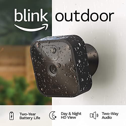 Blink Outdoor (3rd Gen) – wireless, weather-resistant HD security camera with two-year battery life and motion detection, set up in minutes – Add-on camera (Sync Module required)