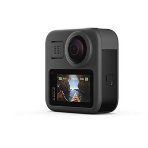 GoPro MAX — Waterproof 360 + Traditional Camera with Touch Screen Spherical 5.6K30 HD Video 16.6MP 360 Photos 1080p Live Streaming Stabilization