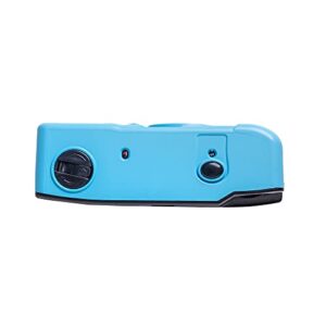 Kodak M35 35mm Film Camera, Reusable, Focus Free, Easy to Use, Build in Flash and Compatible with 35mm Color Negative or B/W Film (Film and AAA Battery NOT Included) (Cerulean Blue)