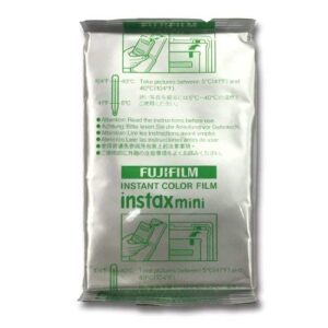 Fujifilm INSTAX Mini Instant Film 2 Pack = 20 Sheets (White) for Fujifilm Mini 8 & Mini 9 Cameras, Model:4332059078