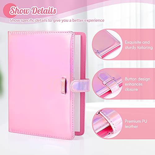 Ablus 128 Pockets Mini Photo Album for Fujifilm Instax Mini Camera, Polaroid Snap, Z2300, SocialMatic Instant Cameras & Zip Instant Printer (Magic pink)