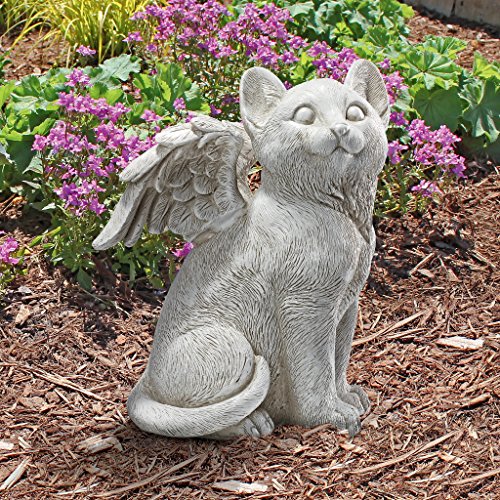 Design Toscano Loving Friend, Memorial Pet Cat Statue: Large