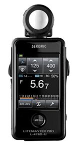 new sekonic l-478d-u lightmeter with exclusive 3-year warranty