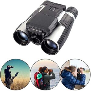 MMAXZ 1080p Digital Camera 2.0" LCD 12x32 Hd Black Binoculars Telescope Folding with Built-in Digital Camera New Full Hd