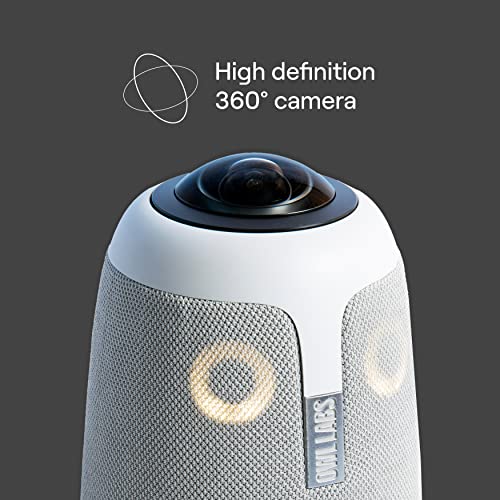 Meeting Owl 3 (Next Gen) 360-Degree, 1080p HD Smart Video Conference Camera, Microphone, and Speaker (Automatic Speaker Focus & Smart Zooming)