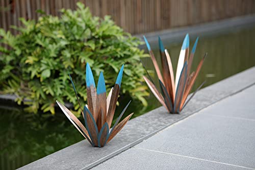 Metal Tequila Country Sculpture DIY Tequila Plant Home Decor Country Tequila Garden Ornament Indooutdoor Statuette Patio Lawn Patio Stake Decoration Gift to The Garden