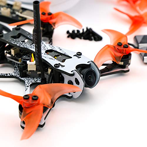 EMAX Tinyhawk 2 Freestyle 2.5 inch FPV Drone for Beginners Ready to Fly RTF Kit 200mw 2s Carbon Fiber Frame 7000KV