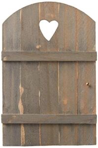 touch of nature mini fairy garden wooden door, 6 by 4-inch, wood