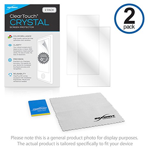 BoxWave Screen Protector Compatible with Kodak PixPro WPZ2 (Screen Protector by BoxWave) - ClearTouch Crystal (2-Pack), HD Film Skin - Shields from Scratches for Kodak PixPro WPZ2