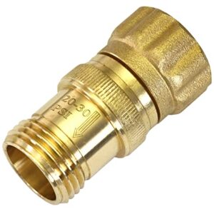 Vibrant Yard Co. LLC 25 psi Pressure Regulator for Drip Irrigation System with Hose Thread – Heavy Duty Lead-Free Brass