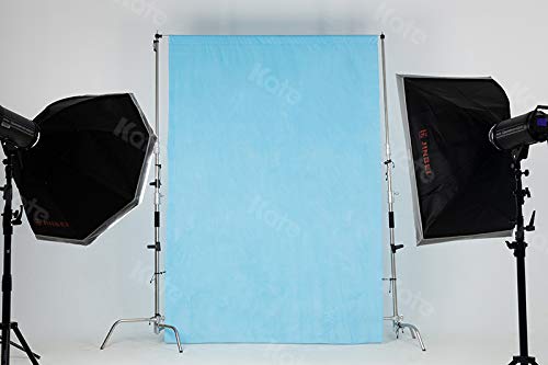 Kate 6ft×9ft Solid Light Blue Backdrop Portrait Photography Background for Photography Studio Children and Headshots Sky Blue Backdrop Background for Photography Photo Booth