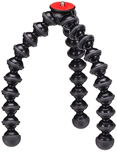 JOBY Gorillapod 1K Stand. Lightweight Flexible Tripod 1K Stand for Mirrorless Cameras or Devices Up to 1Kg (2.2Lbs). Black/Charcoal