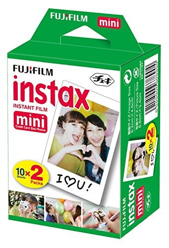 Fujifilm Instax Mini Instant Film, 2 x 10 Shoots X 2Pack (Total 40 Shoots) Value Set