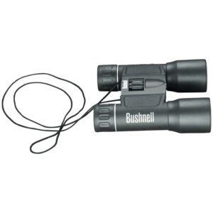 Bushnell Powerview 10x25 Compact Folding Roof Prism Binocular (Black)