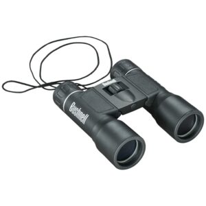 Bushnell Powerview 10x25 Compact Folding Roof Prism Binocular (Black)