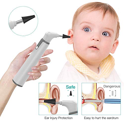 Wireless Otoscope Ear Camera with Dual View, 3.9mm 720PHD WiFi Ear Scope with 6 LED Lights for Kids and Adults, Compatible with Android and iPhone