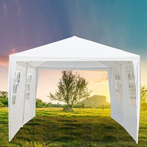 Mytunes 10'x20' Outdoor Waterproof Canopy Tent Outdoor Canopy Tent Camping Gazebo Storage Shelter Pavilion Cater for Party Wedding Heavy Duty Patio Garden Gazebo