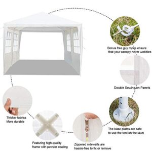 Mytunes 10'x20' Outdoor Waterproof Canopy Tent Outdoor Canopy Tent Camping Gazebo Storage Shelter Pavilion Cater for Party Wedding Heavy Duty Patio Garden Gazebo