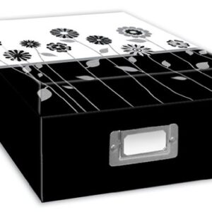 Pioneer B1BW Photo Storage Box, Black & White