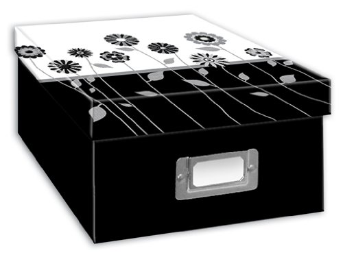 Pioneer B1BW Photo Storage Box, Black & White