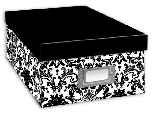 Pioneer B1BW Photo Storage Box, Black & White