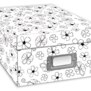 Pioneer B1BW Photo Storage Box, Black & White