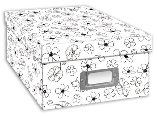 Pioneer B1BW Photo Storage Box, Black & White