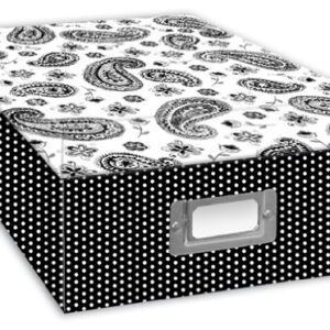 Pioneer B1BW Photo Storage Box, Black & White