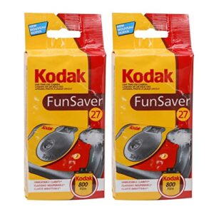 kodak funsaver one time use film camera (2-pack)