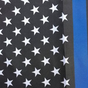 Thin Blue Line American 12 x 18 Inch Garden Flag Police Flag American Flag