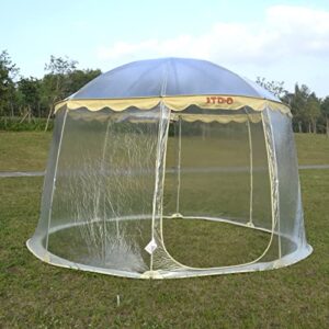 Bubble Igloo PVC Tent, JTDDO Winter Tent Oversize Cold Protection Canopy Tent 12'x12' for 8-10 Person for Outdoor/ Garden/ Backyard/ Patios, Beige