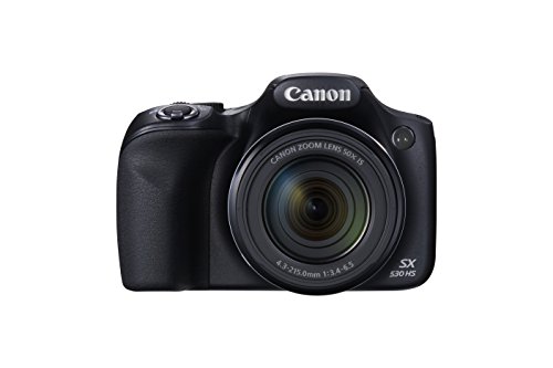 Canon PowerShot SX530 Digital Camera w/ 50X Optical Zoom - Wi-Fi & NFC Enabled (Black)