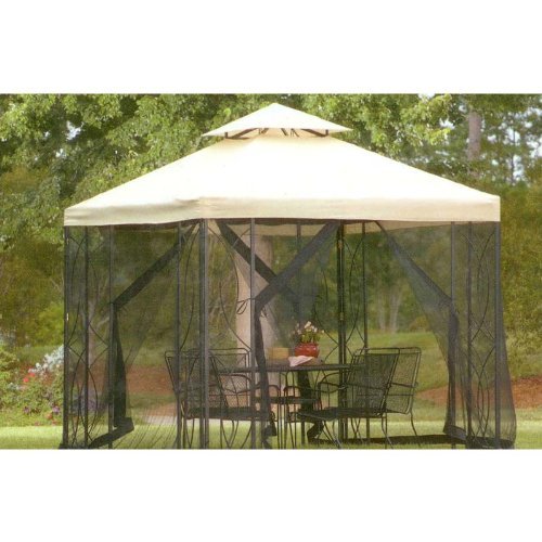 Garden Winds GT 8 x 8 Gazebo Replacement Canopy Top Cover - RipLock 500