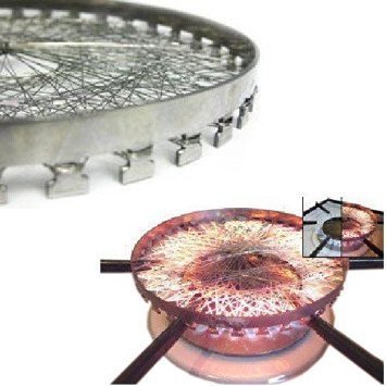 Garden Of Arts Mini Tandoor jali used in barbeque or can also be used to hot the dishes and flap the dish for heating it.