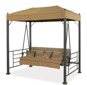 garden winds replacement canopy top cover for sonoma swing, palm canyon swing, and sydney swing