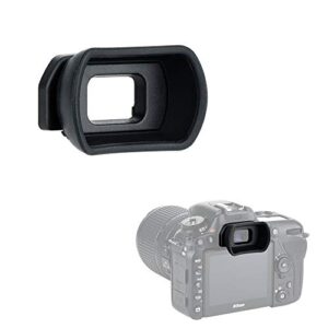 kiwifotos long soft viewfinder eyecup eyepiece for nikon d750 d780 d610 d600 d7500 d7200 d7100 d7000 d5200 d5100 d5000 d3500 d3400 d3300 d3200 d3100 d3000 d300s and more