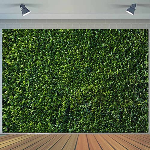 Spring Nature Green Leaves Photography Backdrops Newborn Baby Shower Backdrop Wedding Birthday Party Decoration Photo Studio Props Supplies 7x5ft Polyester