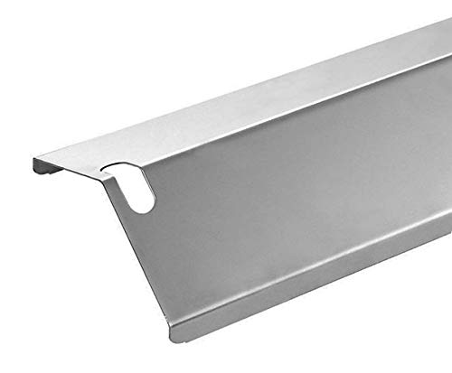 Rejekar Grill Parts for Dyna Glo DGF510SBP, DGF493BNP, Backyard, Better Home&Garden, Uniflame GBC1059WB Grill, 15 inch Stainless Steel Heat Shield Tent Flame Tamer Burner Cover, 5-Pack