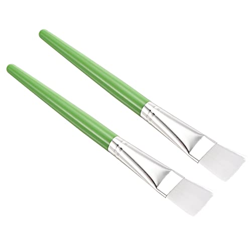 PATIKIL Succulent Cleaning Brush 2Pack 152mm Gardening Tools Plant Brush for Garden Green Handle