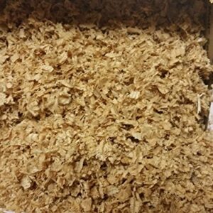 1 Full box of Red Oak wood shavings. 100% all natural wood curls