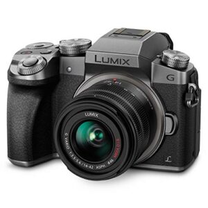 panasonic lumix g7ks 4k mirrorless camera, 16 megapixel digital camera, 14-42 mm lens kit, dmc-g7ks