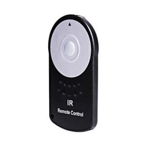 foto&tech ftrc-6 ir wireless remote control compatible with canon r5 6d mark ii 5d mark iv iii ii 5ds 5dr 7d mark ii 77d 6d 7d 80d 70d 60da 60d t7i t6s t6i t5i t4i t3i t2i t1i xsi xt m6 m5 (1 piece)