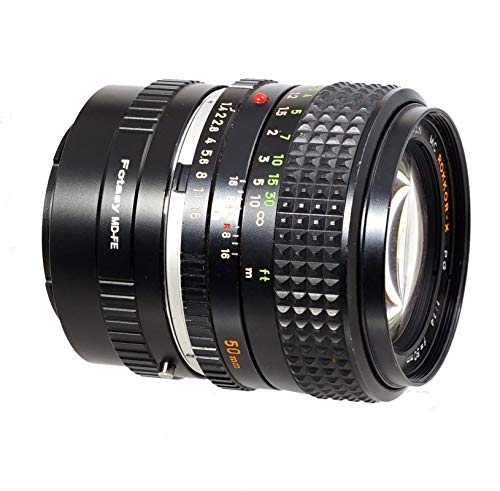 Fotasy Minolta MD MC Rokkor Lens to E Mount Adapter, MD E Mount, MD to E, Compatible with Sony a7 a7R a7s II III IV a9 a7c Alpha 1 a6600 a6500 a6400 a6300 a6100 a6000 a5100 a5000 a3500 ZV-E10