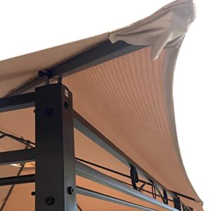 Garden Winds Replacement Canopy Top Cover Compatible with The Outsunny 84C-050, 01-0154 - 10x13 Gazebo - RipLock 350