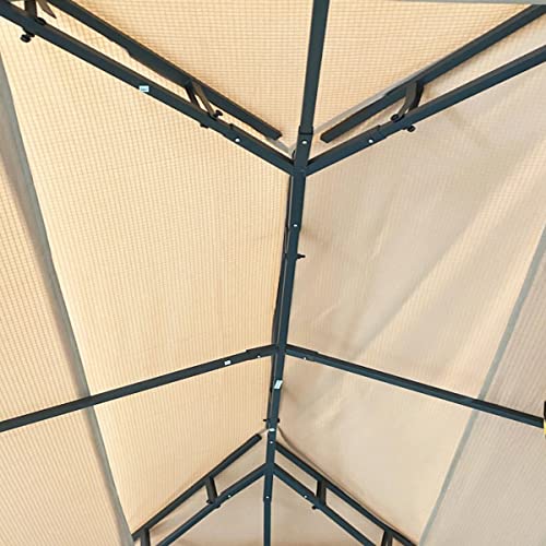 Garden Winds Replacement Canopy Top Cover Compatible with The Outsunny 84C-050, 01-0154 - 10x13 Gazebo - RipLock 350