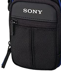 Sony LCSCSJ Soft Carrying Case for Sony S, W, T, and N Series Digital Cameras , Black