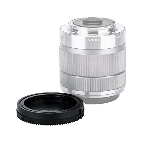 E-Mount Body Cap and Rear Lens Cap Cover Kit for Sony A7 A7II A7III A7IV A7S A7SII A7SIII A7R A7RII III A7RIV A7RV A7C A9 A6600 A6400 A6300 A6100 A6000 ZV-E1 ZV-E10 & More Sony E-Mount Camera & Lens