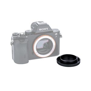 E-Mount Body Cap and Rear Lens Cap Cover Kit for Sony A7 A7II A7III A7IV A7S A7SII A7SIII A7R A7RII III A7RIV A7RV A7C A9 A6600 A6400 A6300 A6100 A6000 ZV-E1 ZV-E10 & More Sony E-Mount Camera & Lens