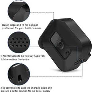 AOTNEX Wall Mounts for Blink Outdoor Camera, Outdoor Weather Proof Housing with Adjustable Mount for Blink XT/XT2 Home Security System 3 Packs (XT2 Black)